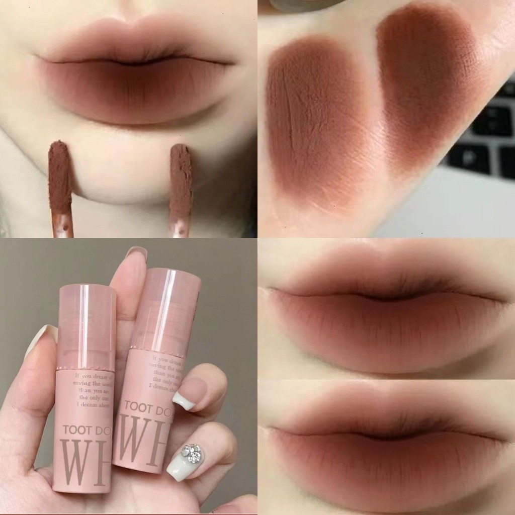 TOOT DODO Miscellaneous Pictorial Matte Lip Mud Nude Lip Glaze Lipstick ...