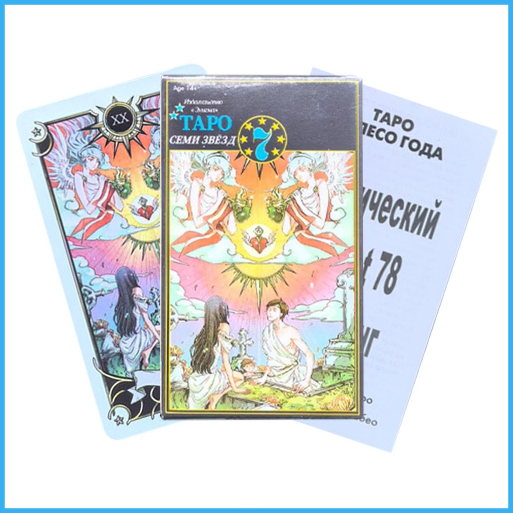 Spiritual Growth Tarot Cards Toy 78 Sheets Emotional Connection Guide ...