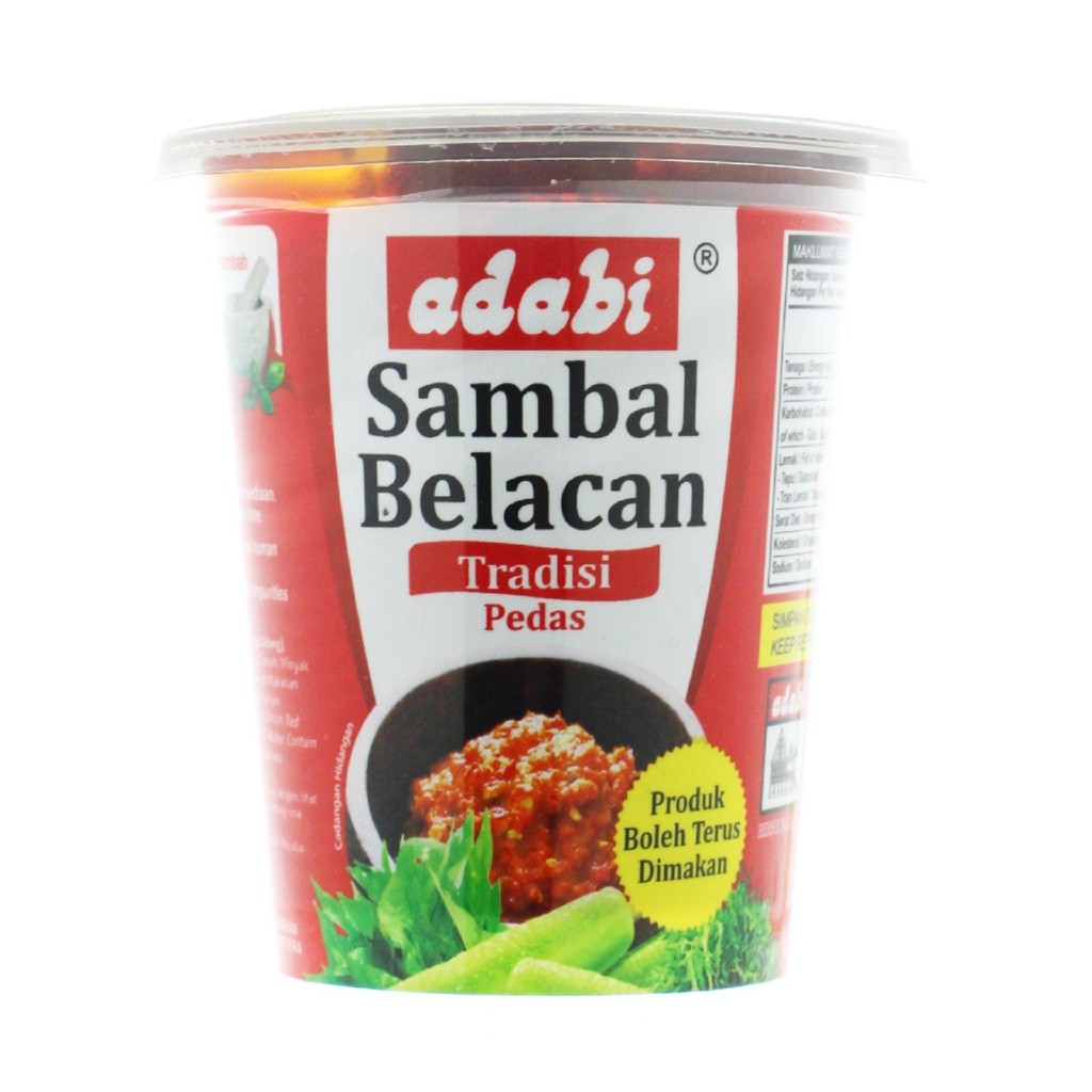 Adabi Sambal Belacan Traditional (180g) | Shopee Malaysia