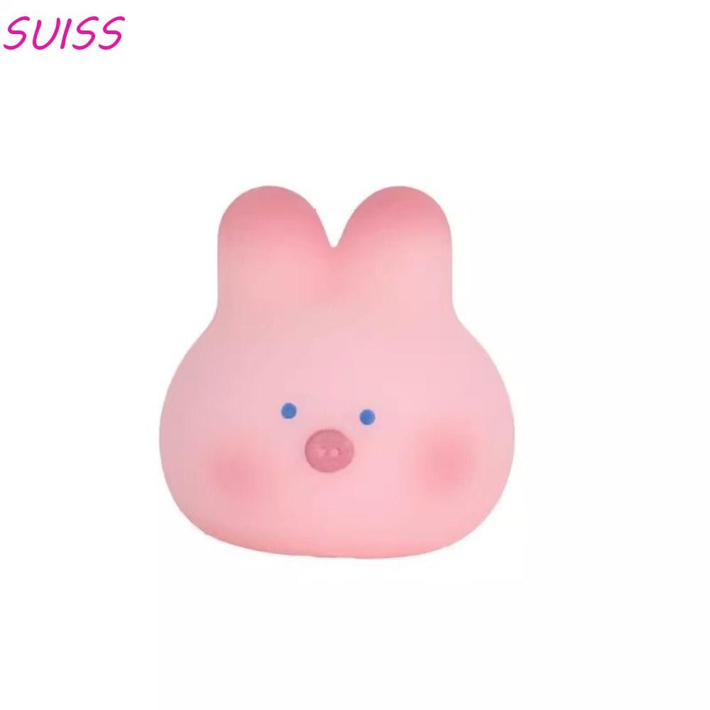 SUISS Pink Pig Squeeze Toy, Mochi Pink Squeeze Pinch Toy, Release Toy ...