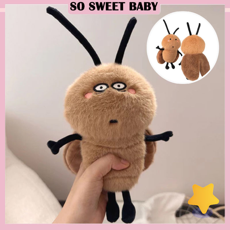 Cockroach Doll Plushie Plush Stuffed Animal Fluffy Toy Creative Cute ...