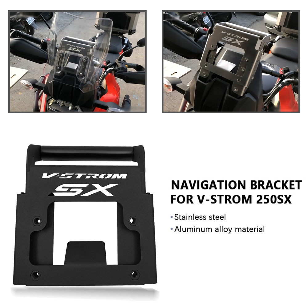 For Motorcycle accessories Lift windshield navigation bracket GPS V ...
