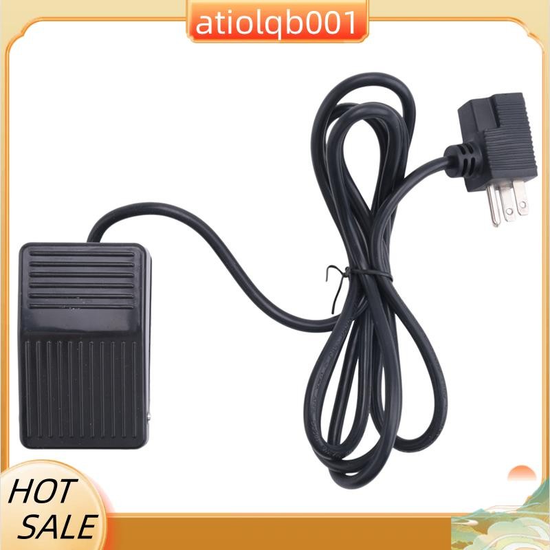 Foot Switch, Foot Pedal Switch Cable with 3- Piggyback Plug, Foot ...