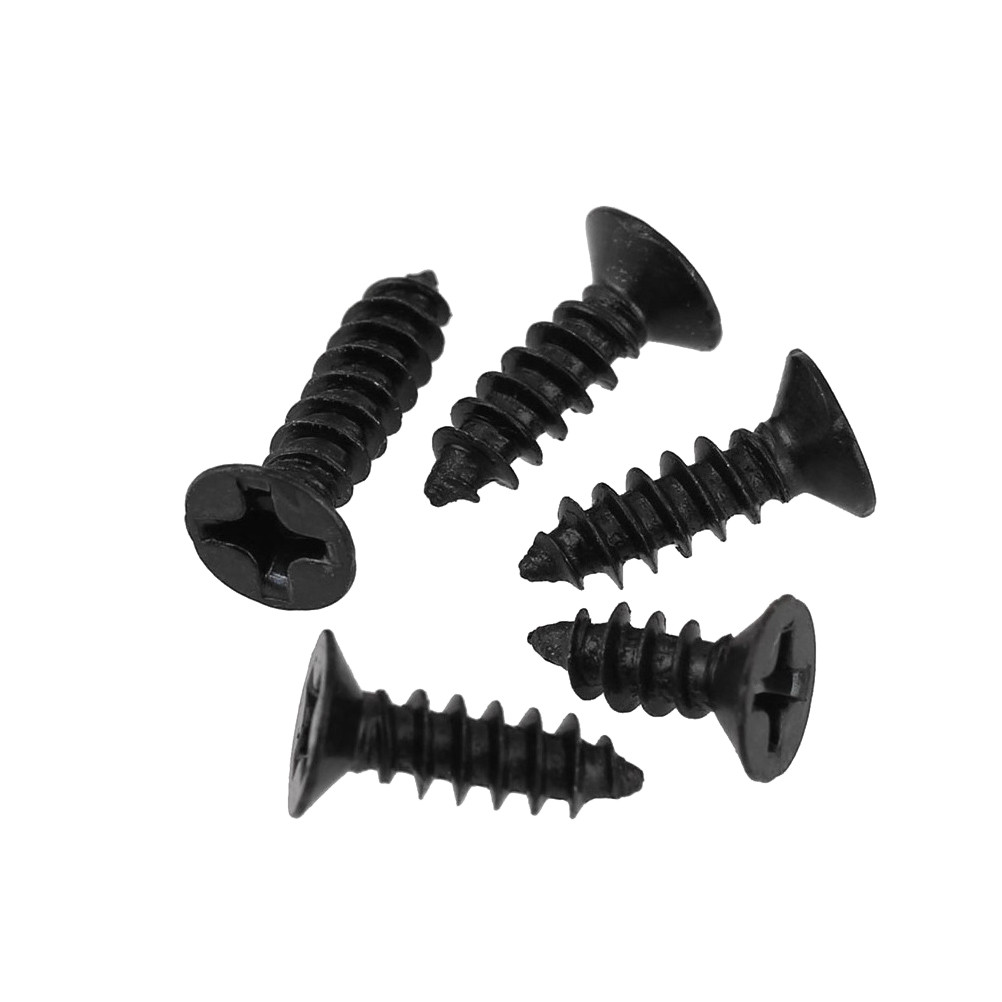 100pcs Drywall Nails Hardened Self Tapping Screws Cross Countersunk