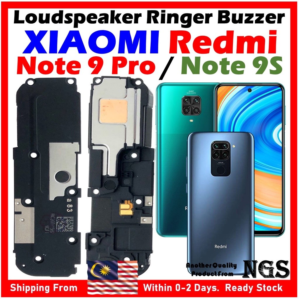 Full Set Loud Speaker Ringer Buzzer Module For XIAOMI Redmi Note 9 Pro ...