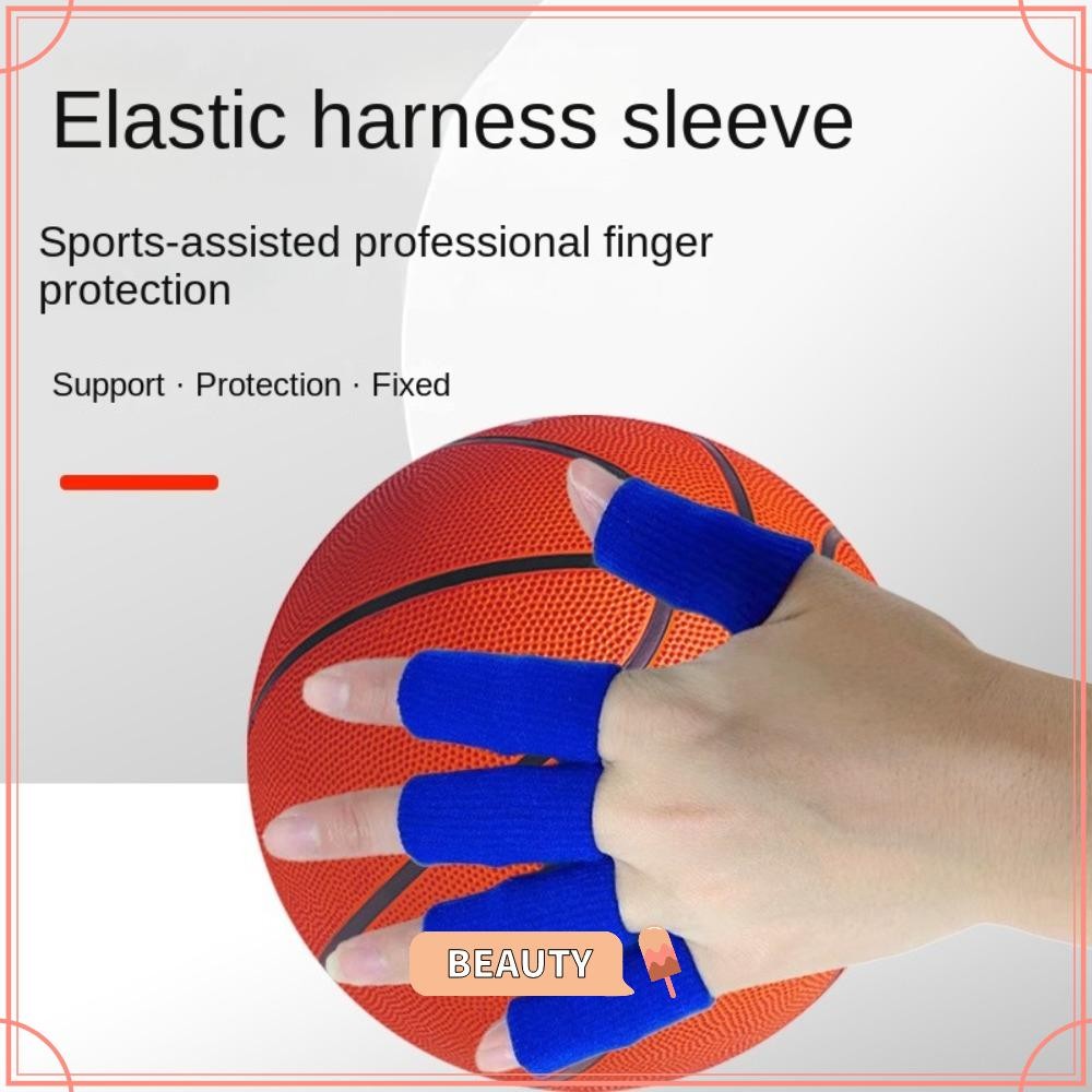 BEAUTYONE 10PCS Finger Sleeves, Sports Safety Multicolor Finger Cots ...