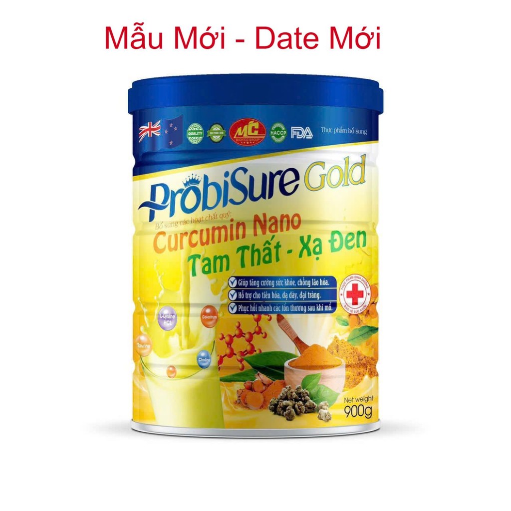 Probisure Gold Curcumin Nano Turmeric Milk - Supports digestion, stomach, duodenum, stabilizes ...