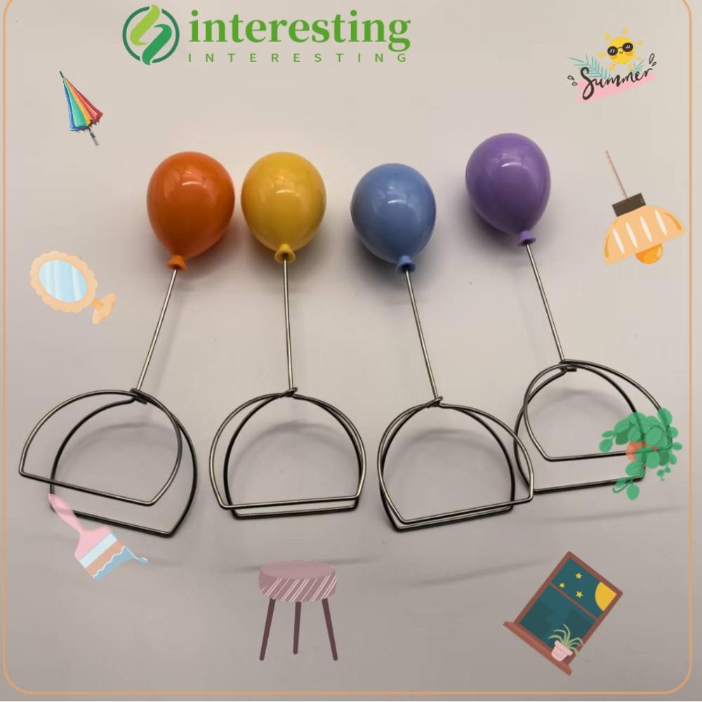 INTERESTING Balloon Napkins Ring, Balloon Metal Napkin Clasp, Creative ...