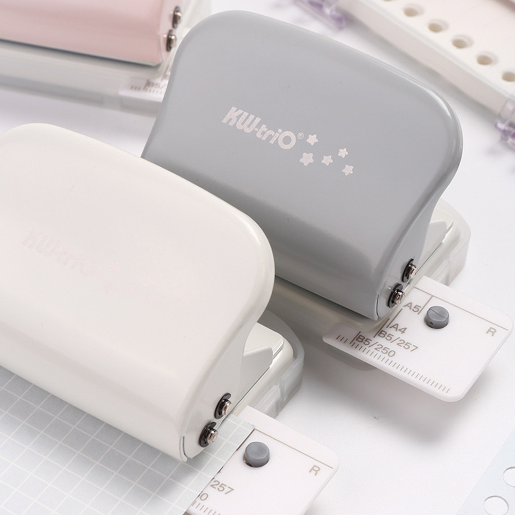 5 Hole Punch 5 Sheets Capacity With Scale Lines For Scrapbooks Paper ...