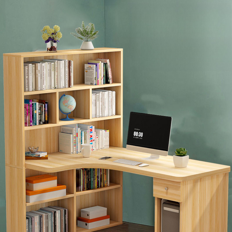 Corner Desk Desktop Computer Desk Bedroom Solid Wood Board Student ...