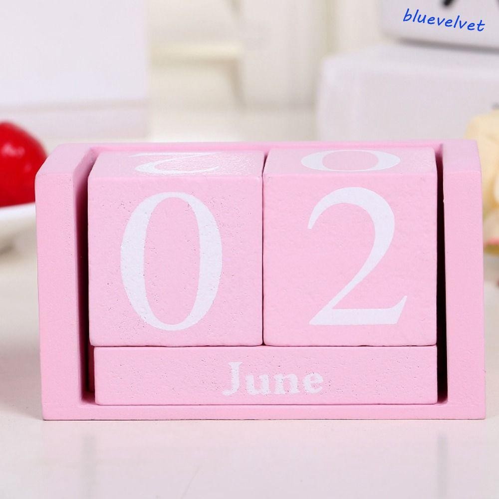 BLUEVELVET Building Blocks Calendar, Eternal Blocks Month Display ...