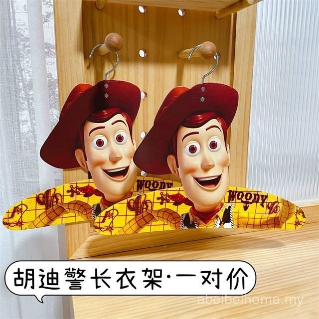 Toy Story Sheriff Woody Hanger Pair Cartoon Style Display Hanger ...