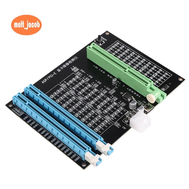 AGP PCI-E X16 Dual-Purpose Socket Tester Display Image Video Card ...