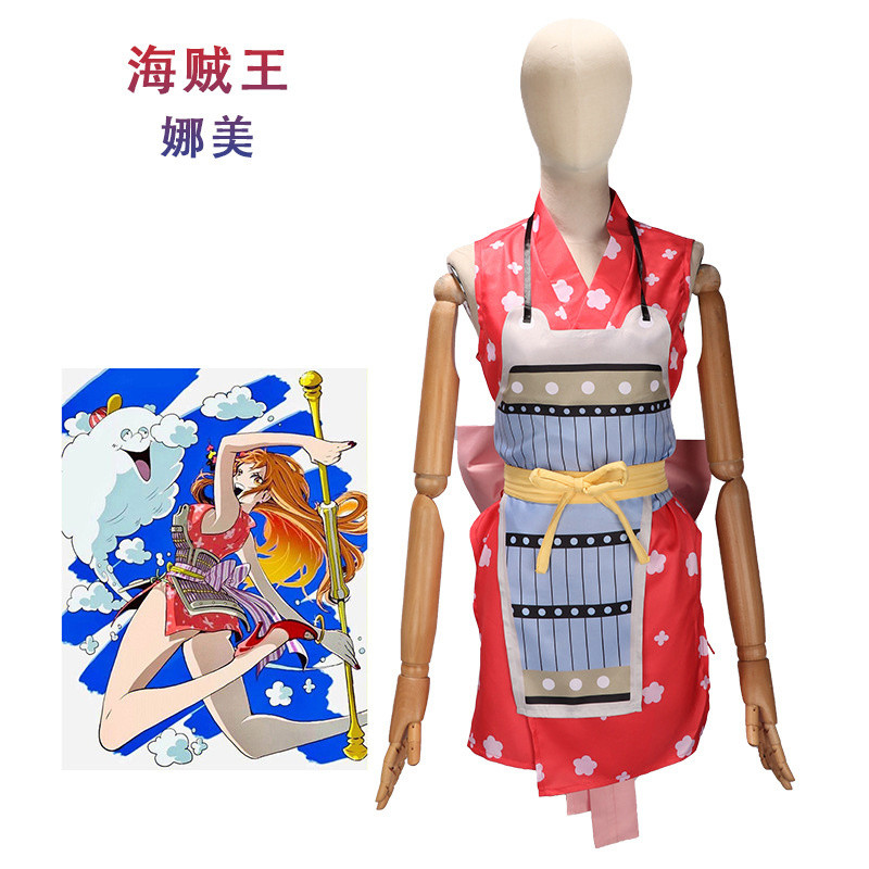 One Piece cosplay Nami Combat Suit Armor Reinforcement Suit cos Suit ...