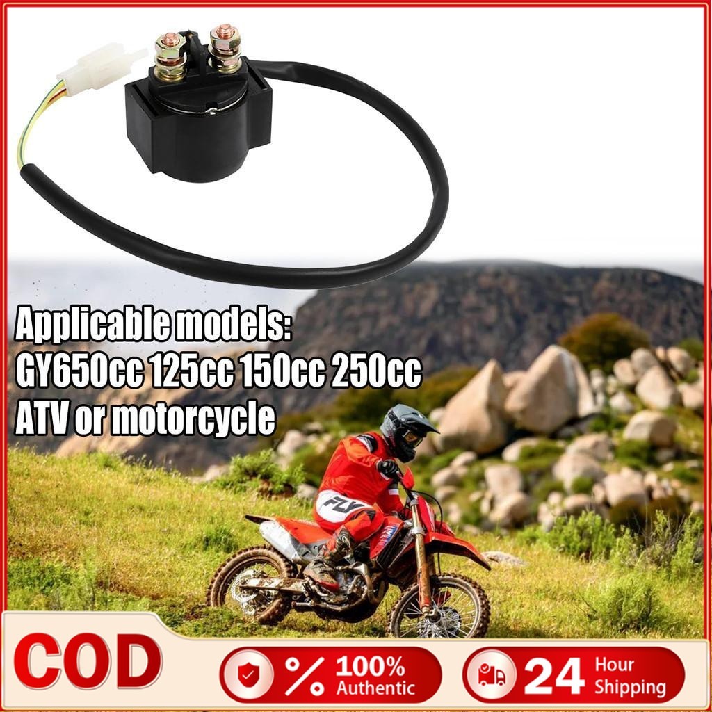 Off-road Motorcycle Starter Relay ATV Scooter 12V GY6 50cc 125cc 150cc ...