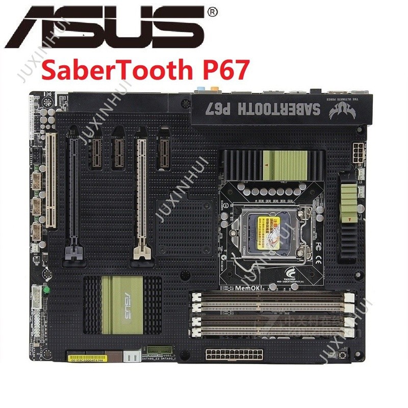 Asus SaberTooth P67 Desktop Motherboard P67 SaberTooth Z77 Z97 Socket LGA 1155 i3 i5 i7 DDR3 32G ...