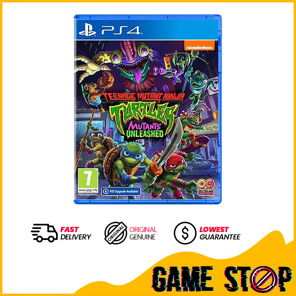 PS4 Teenage Mutant Ninja Turtles: Mutants Unleashed Chi/Eng Version 忍者龜 ...
