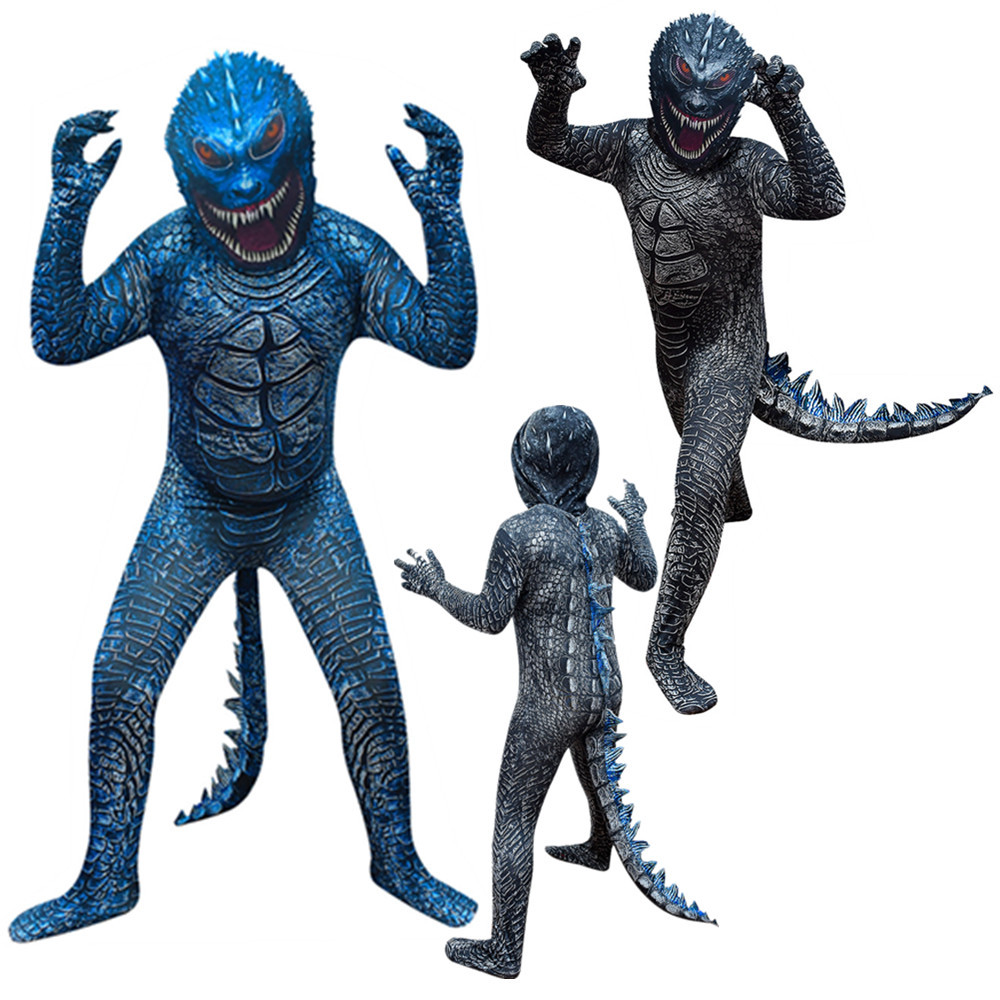 Halloween cos Boys Anime King of Beasts cosplay Godzilla Godzilla ...