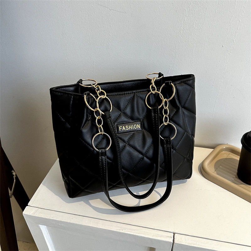 College Students Class Tote Bag Female 2024 New High-End Sense Shoulder ...