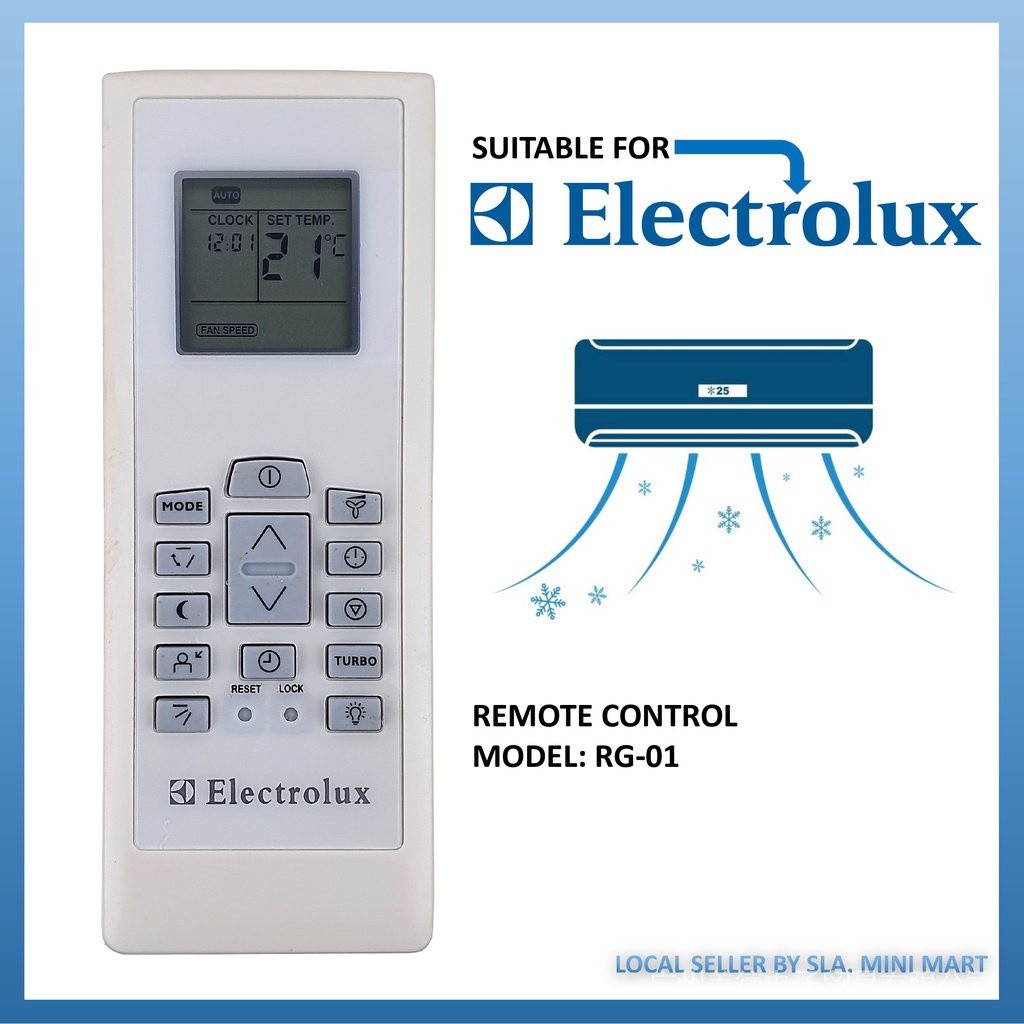 Electrolux remote control for air-conditioner RG-01 (for Electrolux ...