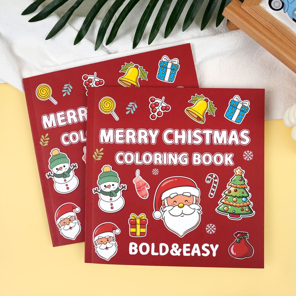 Christmas Theme Coloring Book, Graffiti Book, Children Kindergarten ...