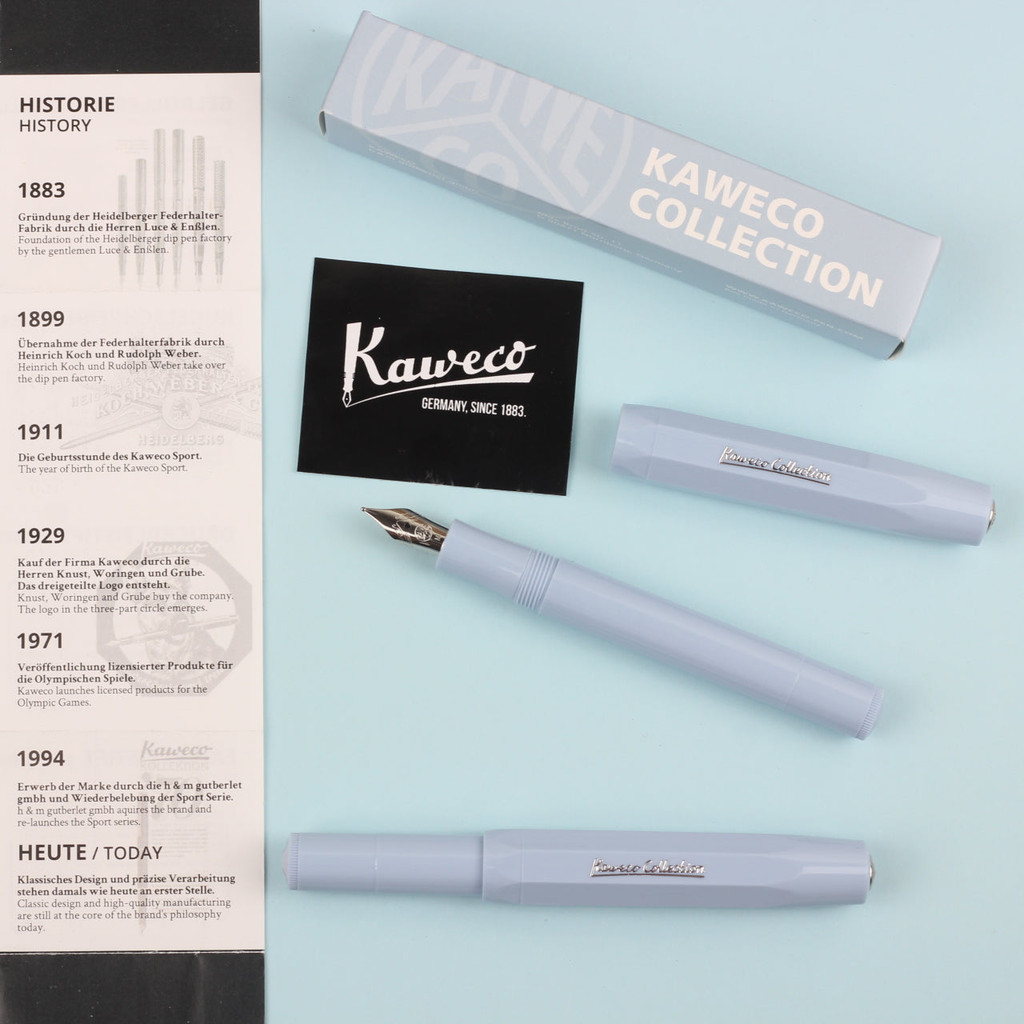 KAWECO Collection Fountain Pen Mellow Blue | Shopee Malaysia