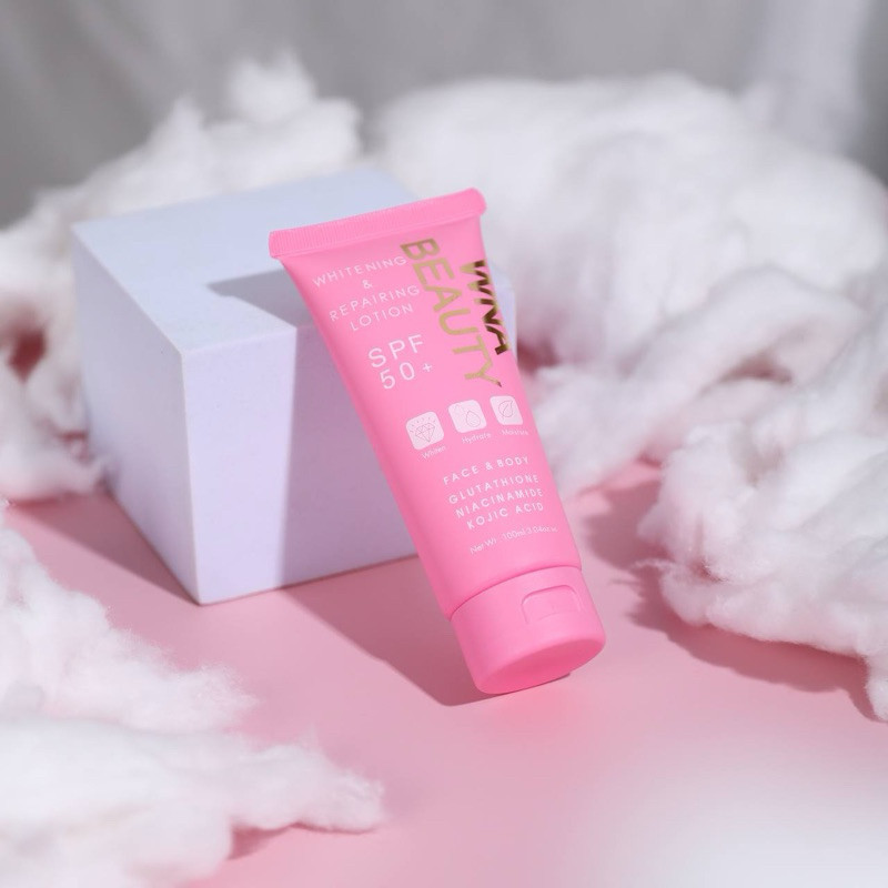 WNA LOTION WHITENING AND REPAIRING SPF50 | Shopee Malaysia