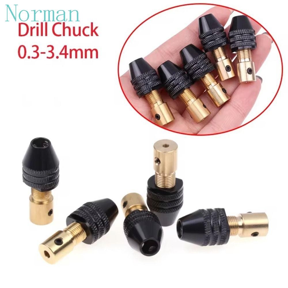 NORMAN Mini Chuck Tool Fixture, Converter Quick Change Keyless Drill ...