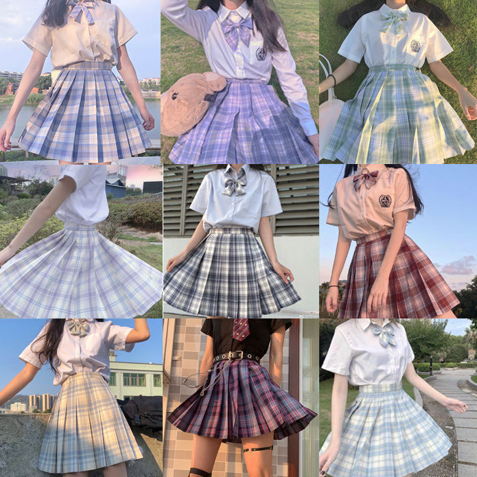 Japanese Orthodox jk Uniform Checked Skirt Medium Brand Same Factory jk ...
