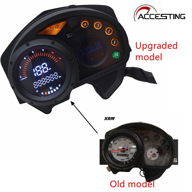 Digital Meter Digital Electronic Speedometer Gauge For XRM 110 xrm 125 ...