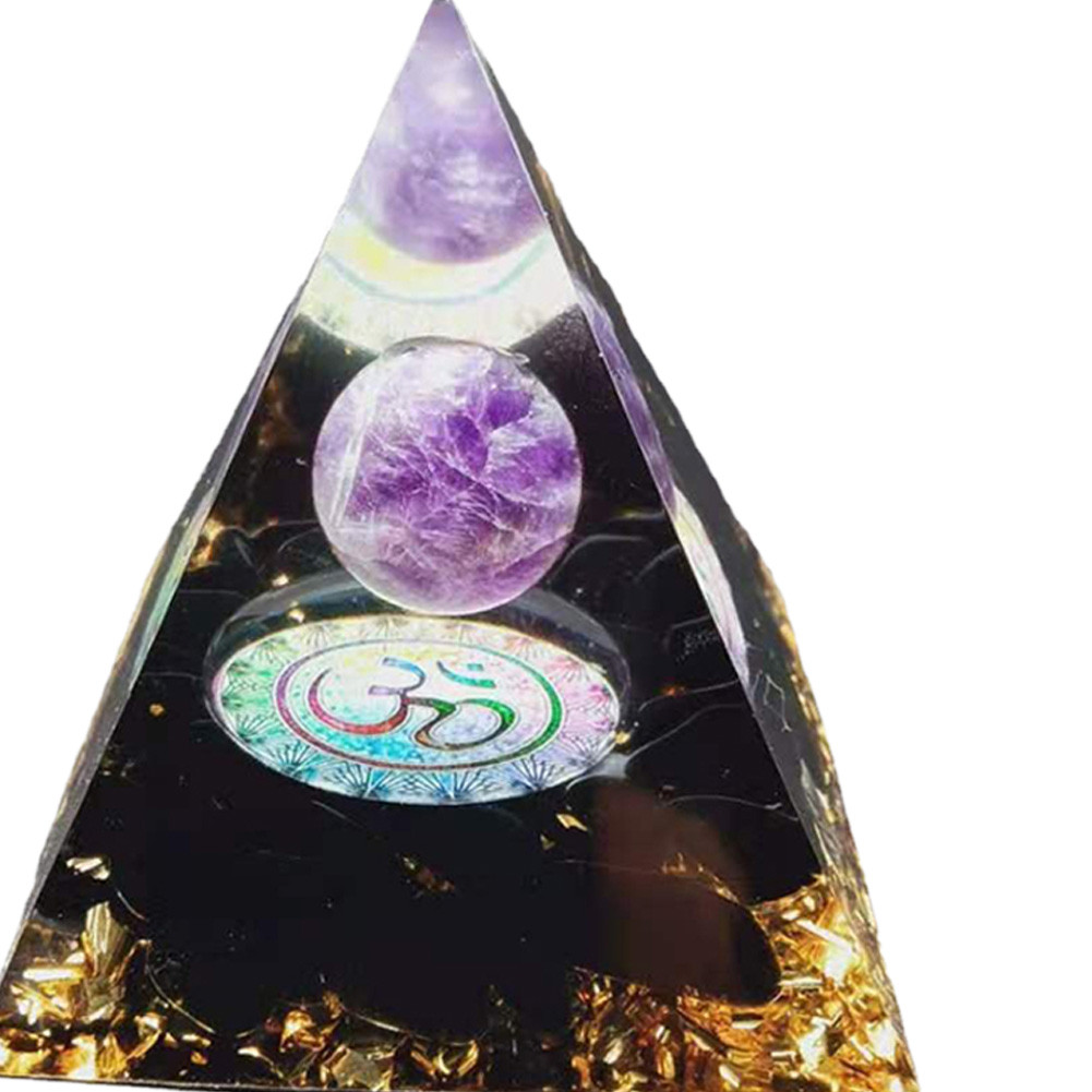Crystal Energy Generators Pyramid Healing Stone Positive Energy ...