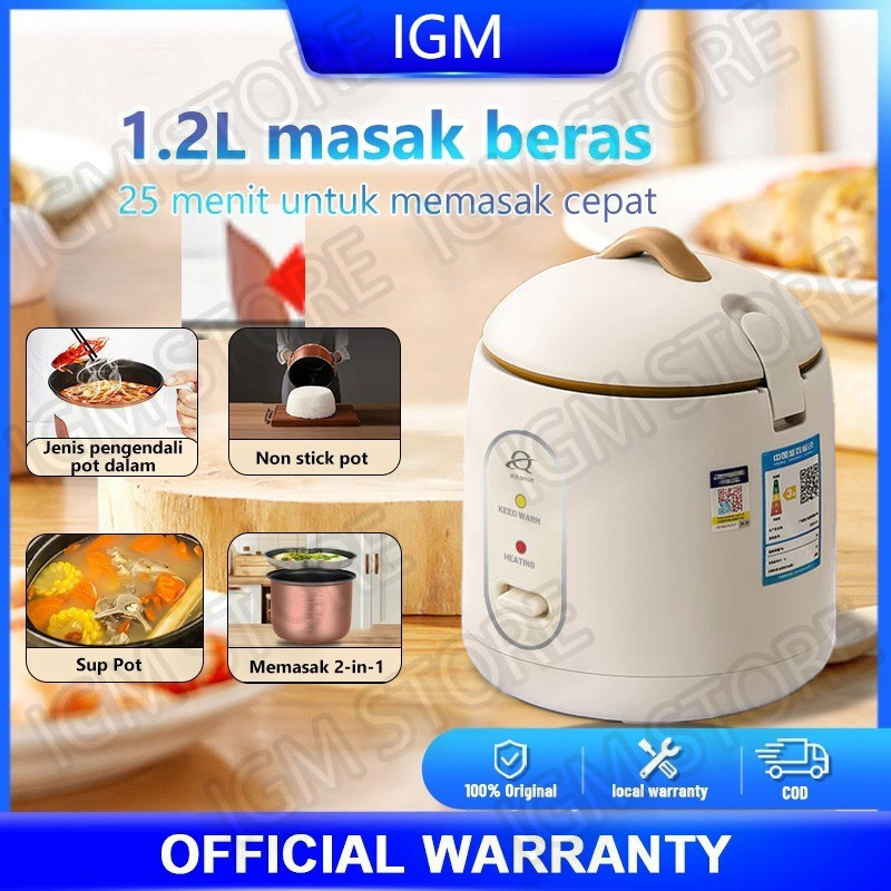 Igm Rice Cooker Magic Com mini 0.8L Rice Cooker Non-stick pot Rice ...