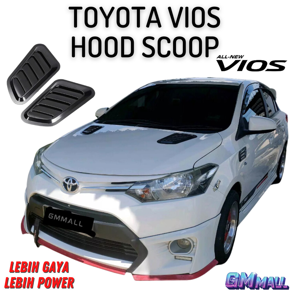 TOYOTA VIOS Turbo Air Flow Intake Hood Scoop Vent Bonnet Cover Bonet ...