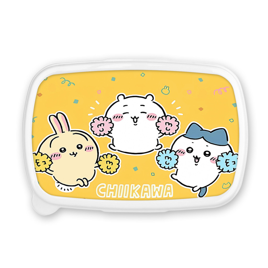 Chiikawa Lunch Box 2-Compartments Anime Hot Games Plastic Bento Box ...