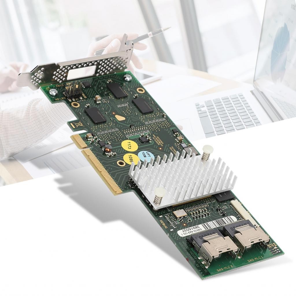 Tominihouse ASHATA 8-Port SATA+SAS Controller SAS2108 6Gbs 512M Cache ...