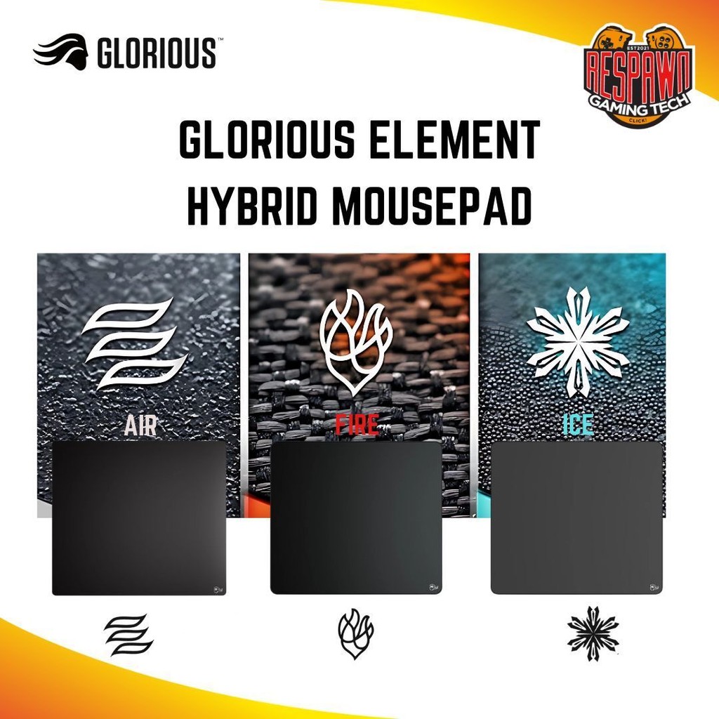 Glorious Element Hybrid Gaming Mousepads | Shopee Malaysia