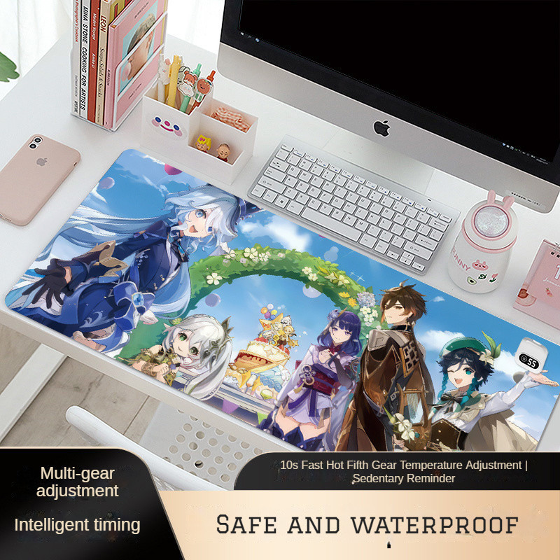 ★Genshin Impact★Furina Animation Merchandise Hand Warmer Table Mat ...