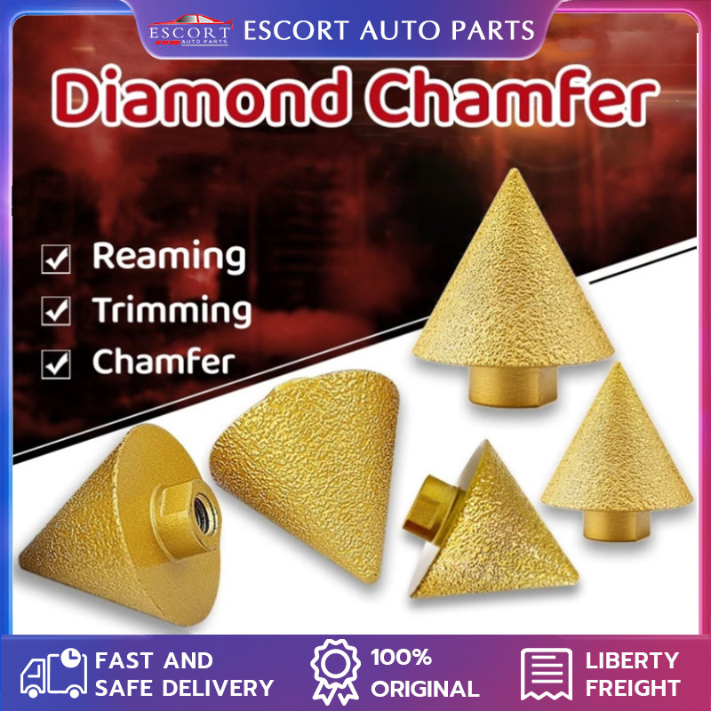 M10 38mm Diamond Beveling Chamfer Bit for Tiles Ceramic Marble Cone ...