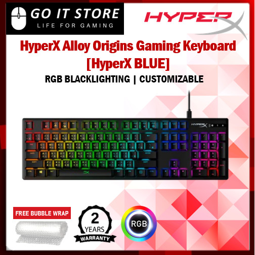 HyperX Alloy Origins - Mechanical Gaming Keyboard ( HX Aqua / HX Blue ...
