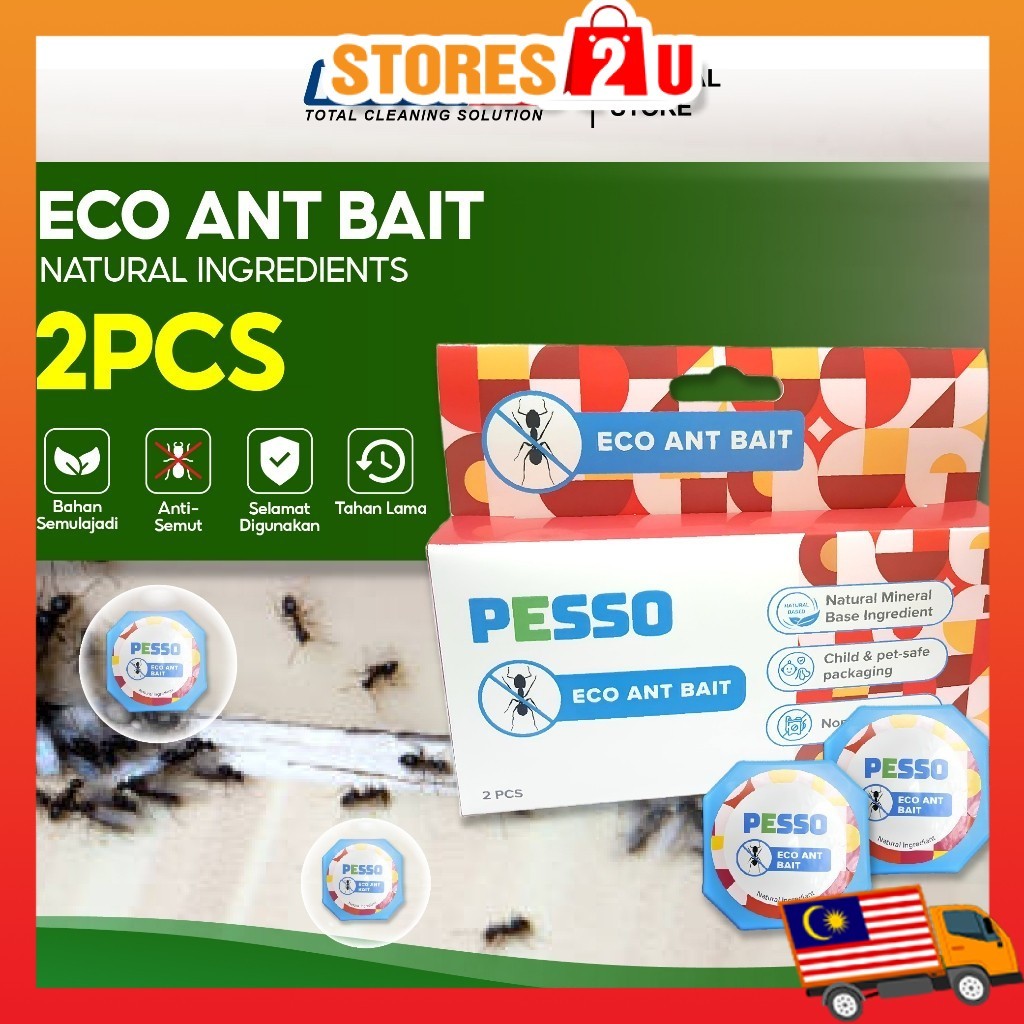 Pesso Eco Ant Bait (2pcs/Box) Umpan Semut Ubat Semut Eco Friendly Ant ...