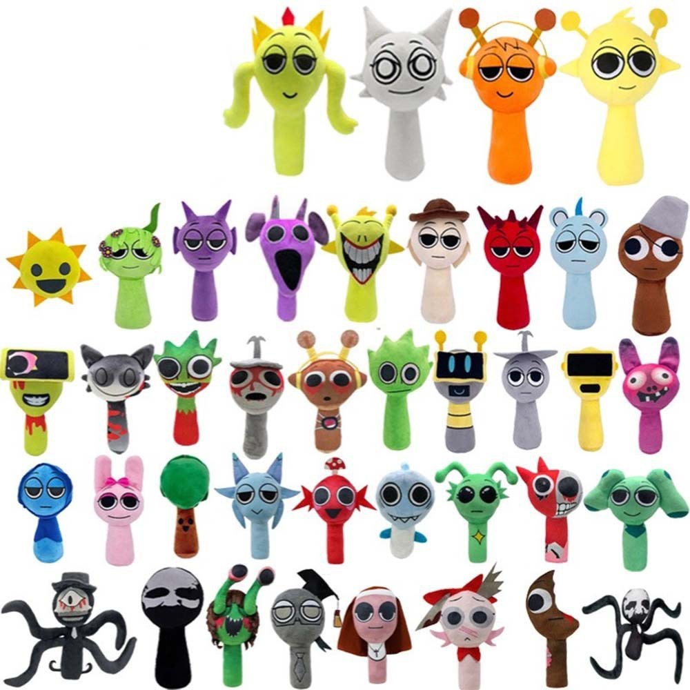 Hot-selling Rhythm Box sprunki plush Doll Cross-border New Product ...