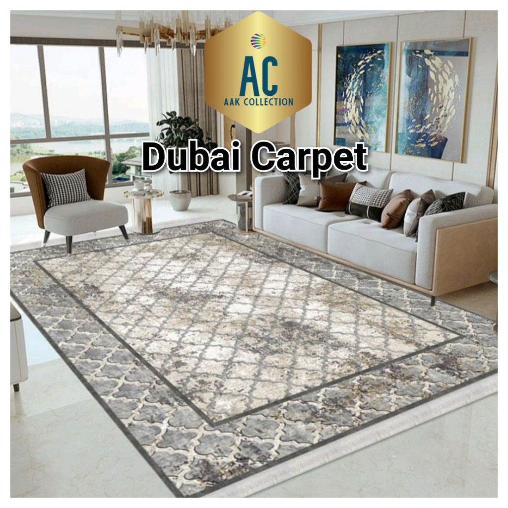 Dubai Carpet soft embos 3d fluffy soft karpet living room home modern ...