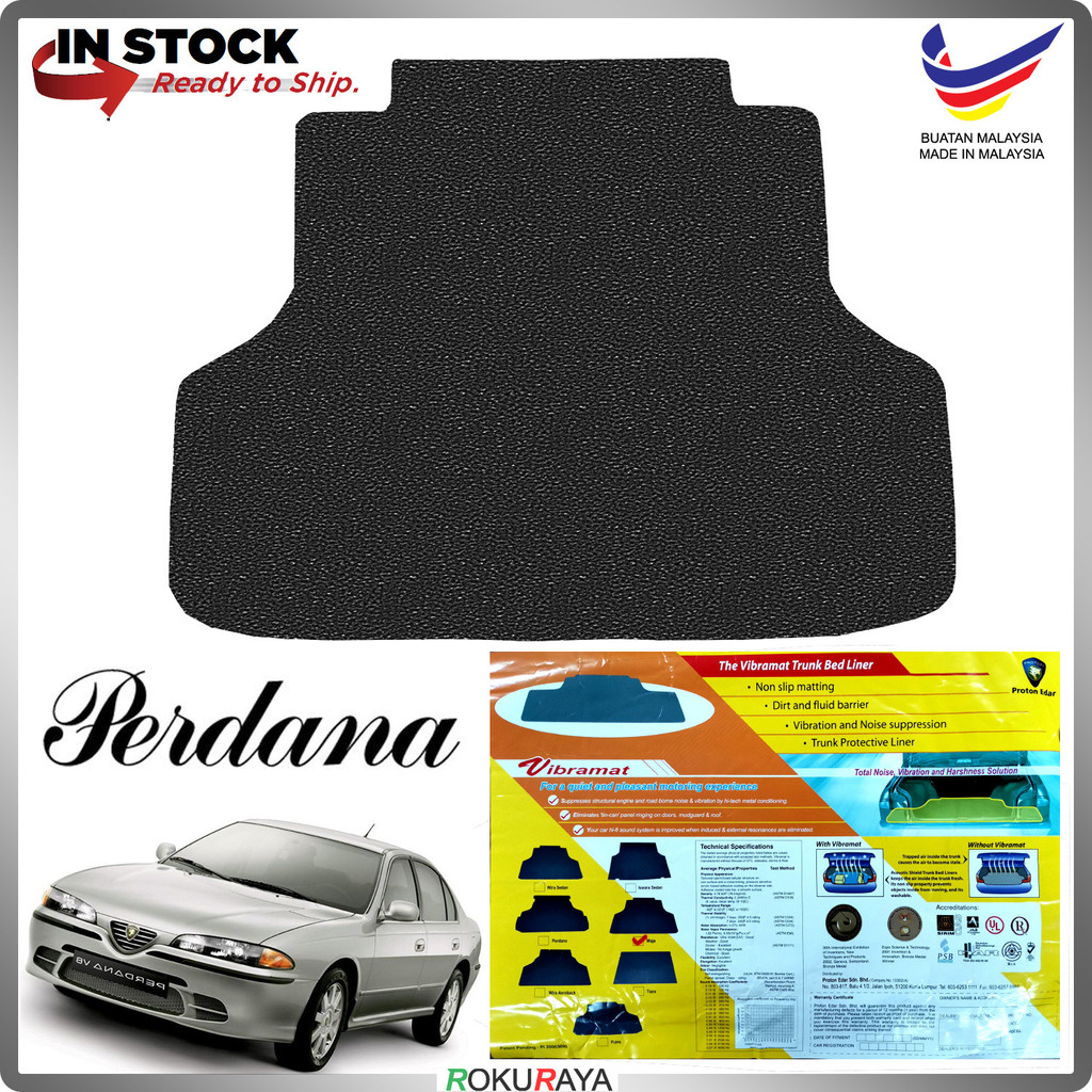 [ORIGINAL PROTON EDAR] Perdana V6 Sei Carfit Vibramat Boot Trunk Bonnet ...