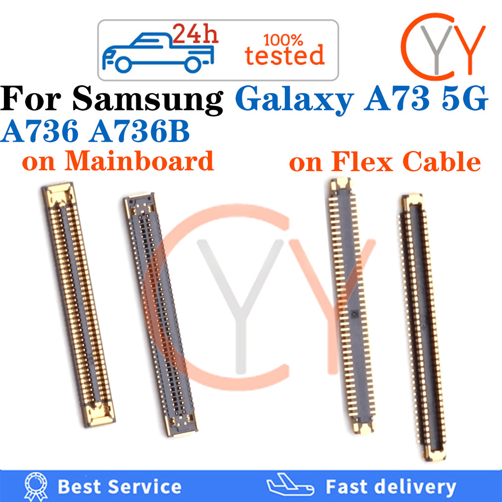 For Samsung Galaxy A73 5G A736 A736B Pin LCD Display FPC Connector Plug ...