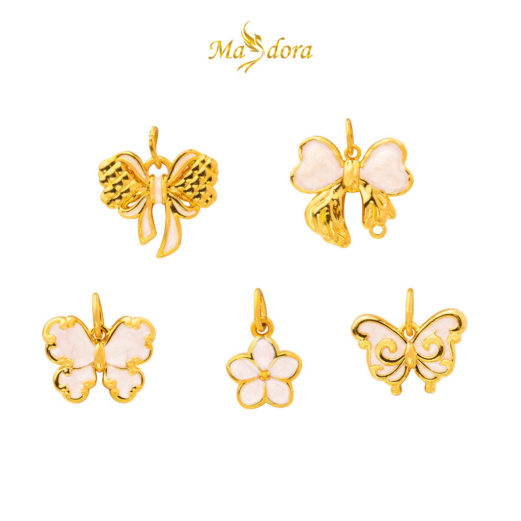 MASDORA 999 Gold Pendant Loket Emas ~ (WHITE) Mother Nature Edition ...