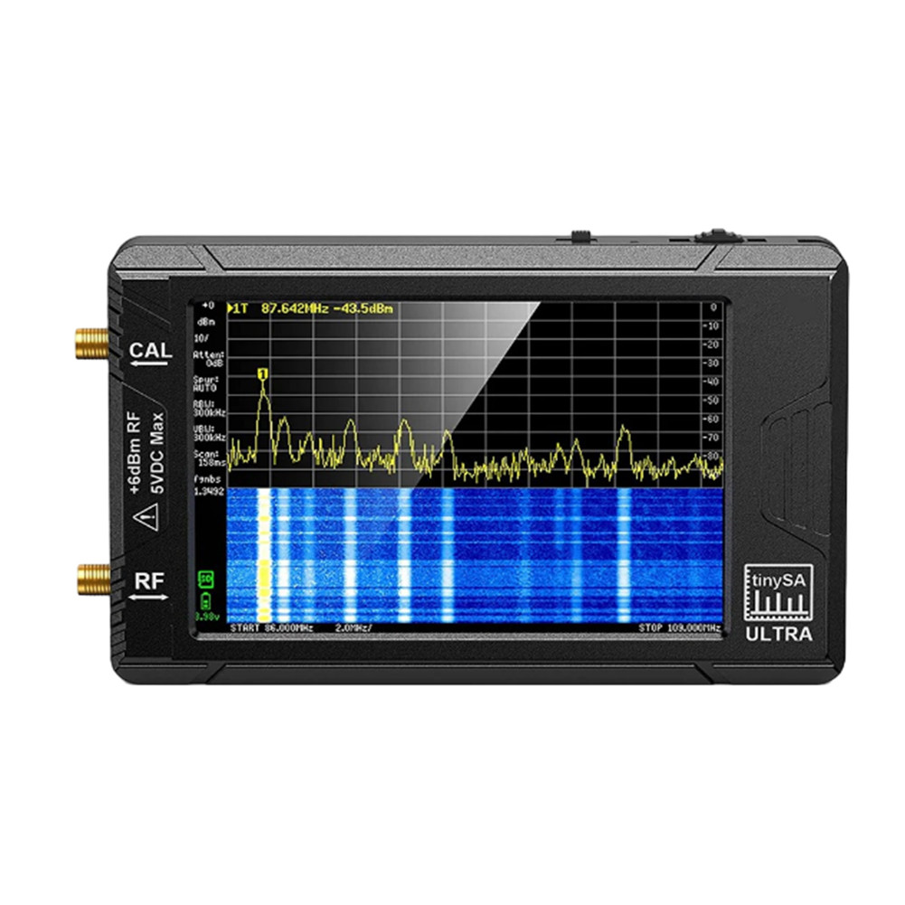keepdreaming 6GHz SA6 Spectrum Analyzer + Signal Generator Frequency Analyzer 3.2 Inch Touch ...