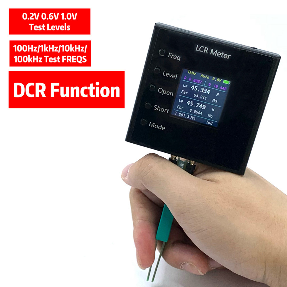 Digital LCR SMD ESR Tester Automatic Identify Diode Measurement Tools ...