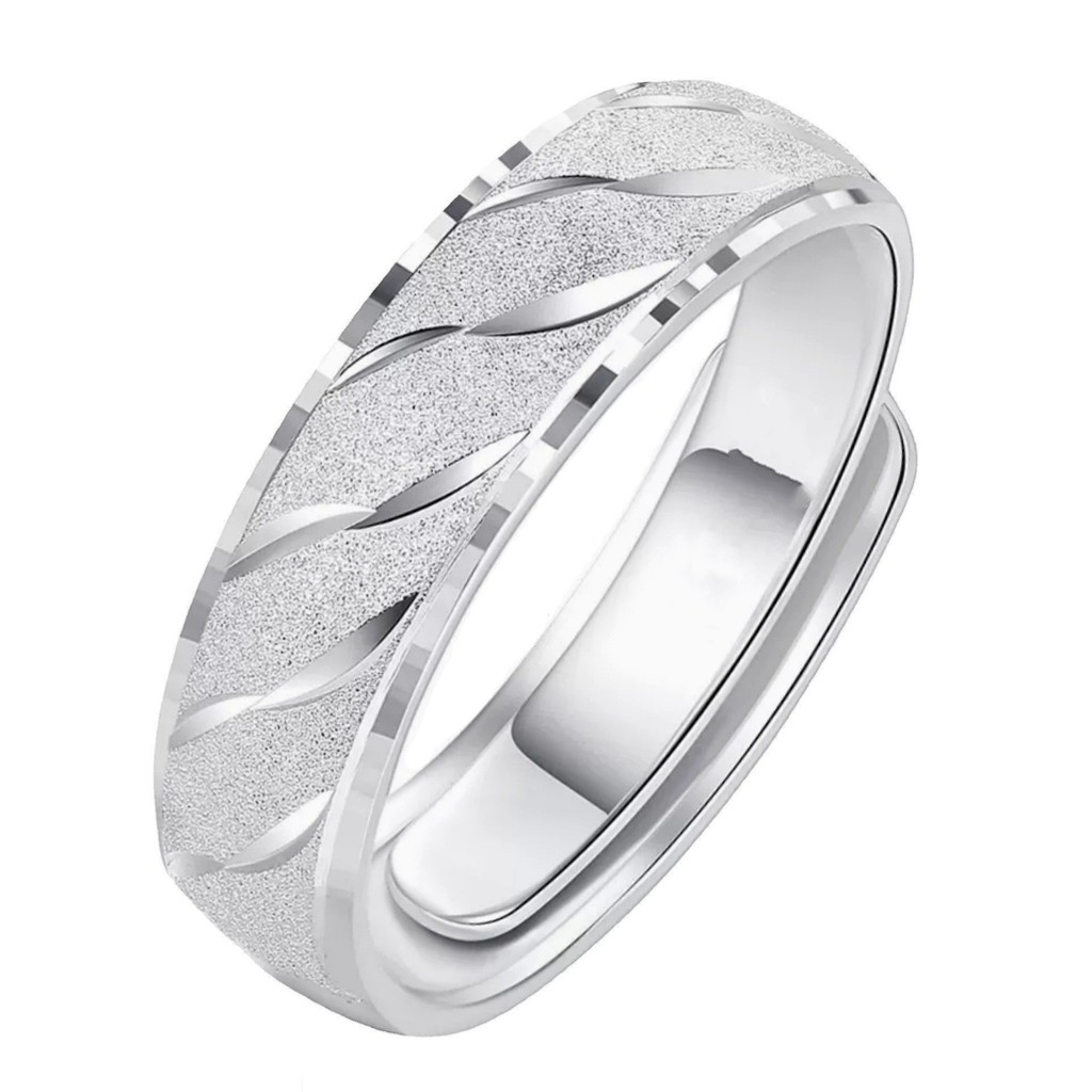 Fashionable Car Flower Curved to Flashing Sand Ring High-End Trendy ...