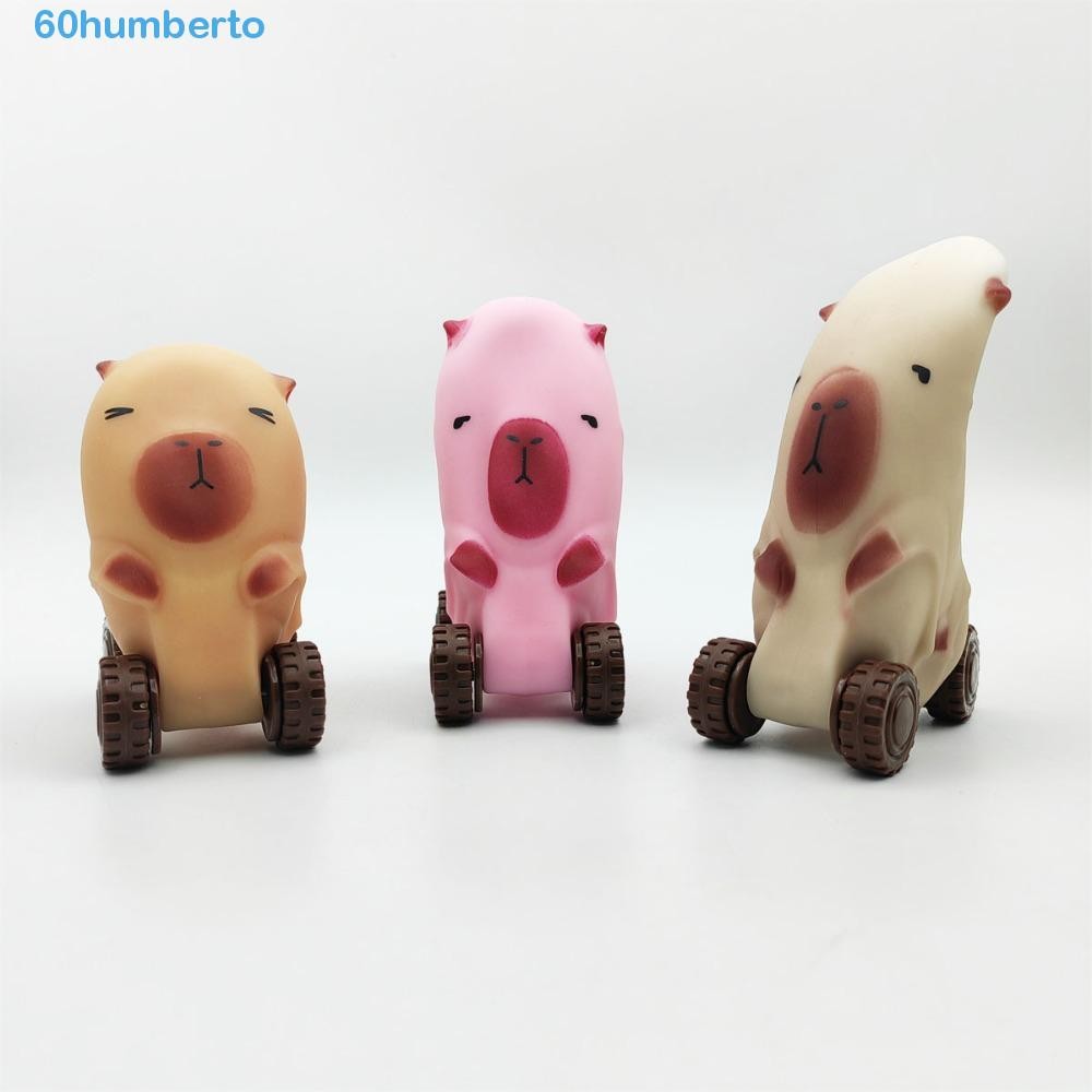 HUMBERTO Capybara Squeeze Toy, Stretchable Car with Wheel Capybara ...