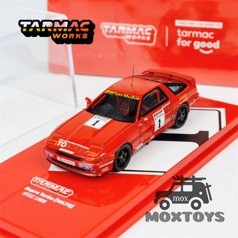 Tarmac Works 1:64 Supra Turbo (MA70) BTCC 1988 Chris Hodgetts #1 ...